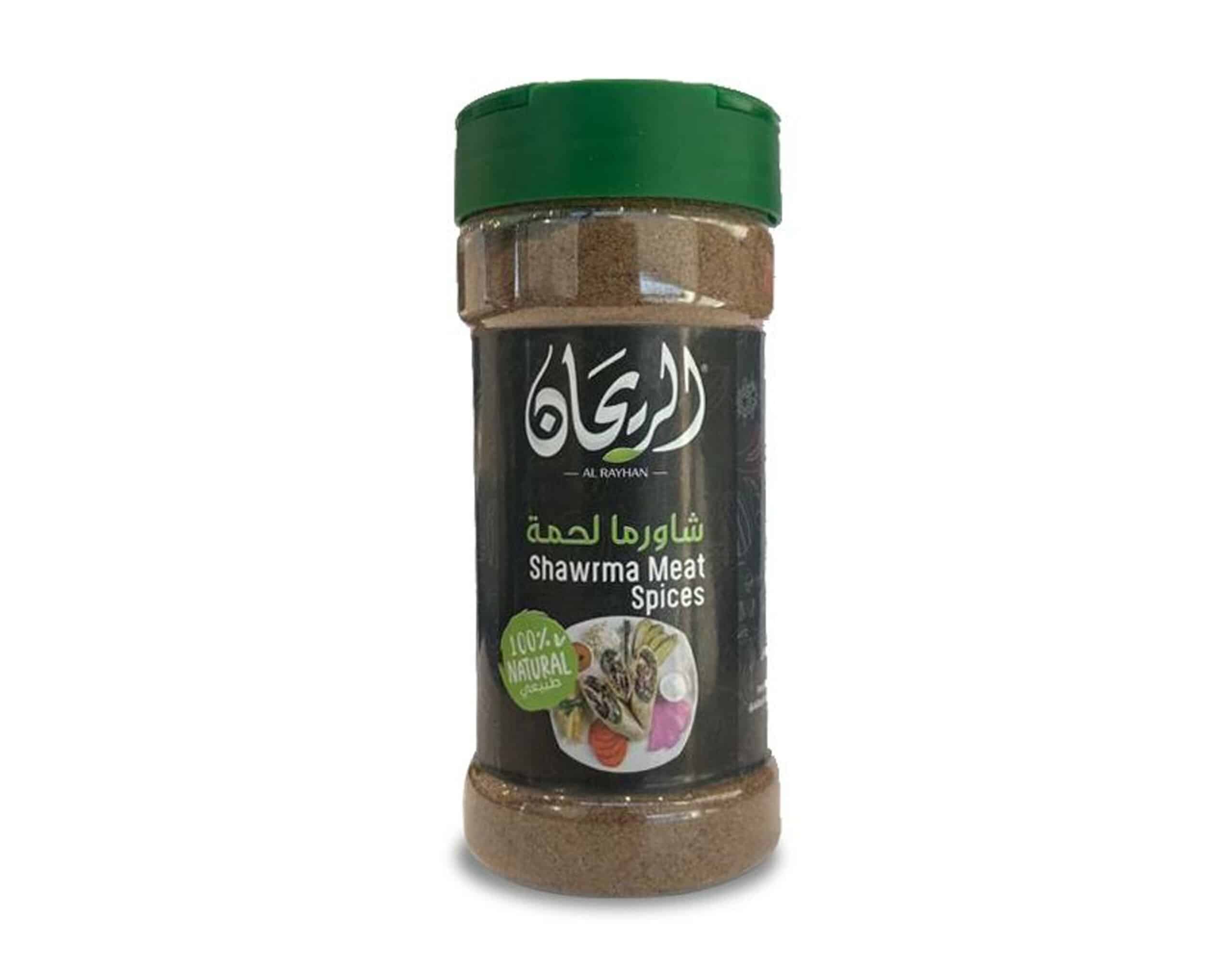 Buy Al Rayhan Meat Shawerma Spices 125 Gm Online| Al Rayhan