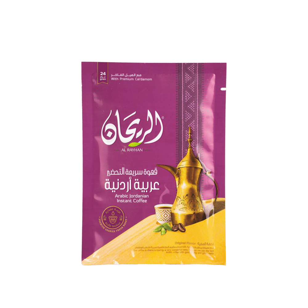 Buy Jordanian Instant Coffee Rayhan 24G Online| Al Rayhan